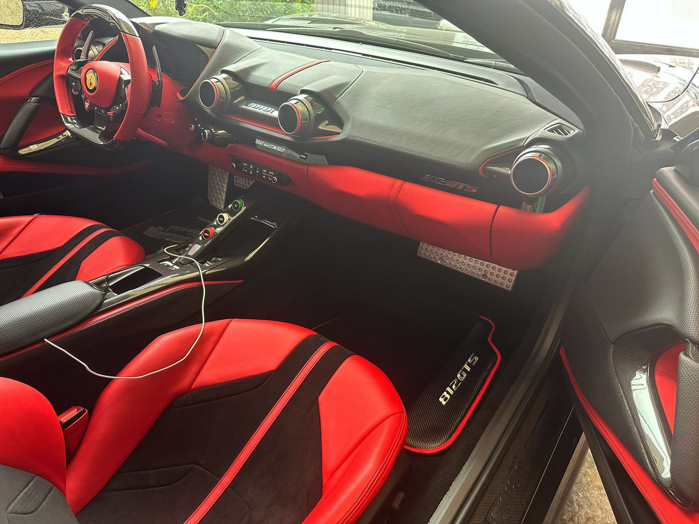 Ferrari 296 Floor Mats | Scuderia Mats | FedEx Shipping USA & Canada